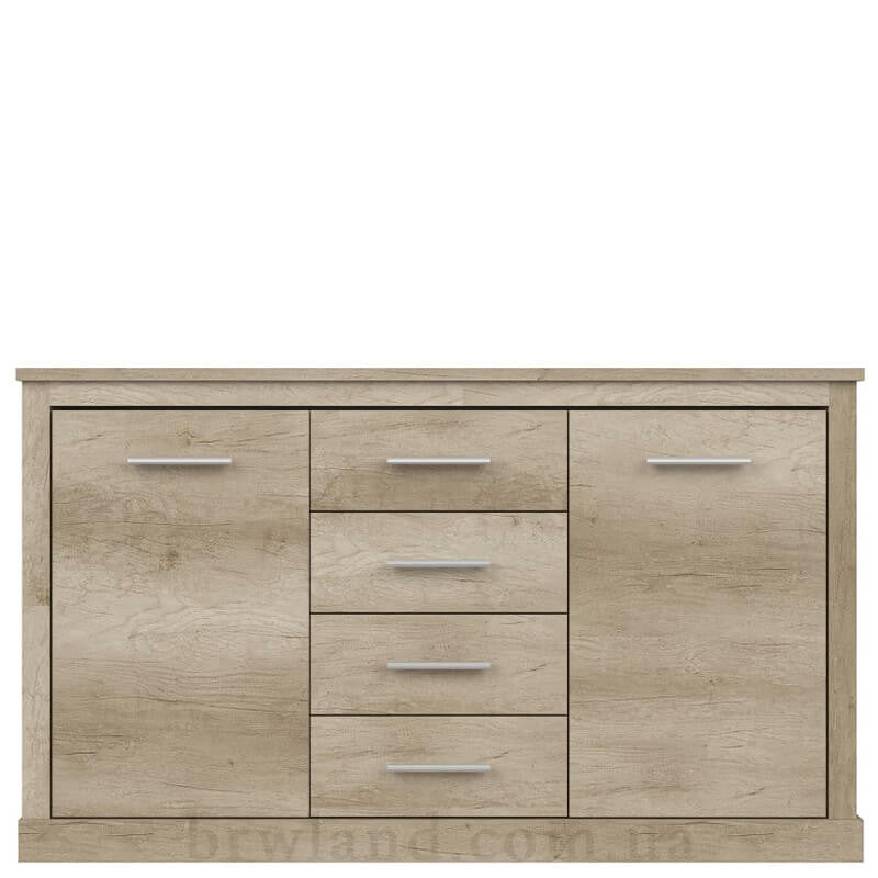 Комод ХЕЛЕН ГЕРБОР KOM2D4S 2 двері 4 шухляди – BRWLAND.COM.UA