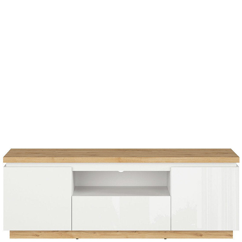 Тумба під телевізор ERLA BRW RTV2D1S 2 двері 1 шухляда – BRWLAND.COM.UA